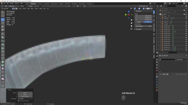 9. Моделирование в #blender, Часть 7