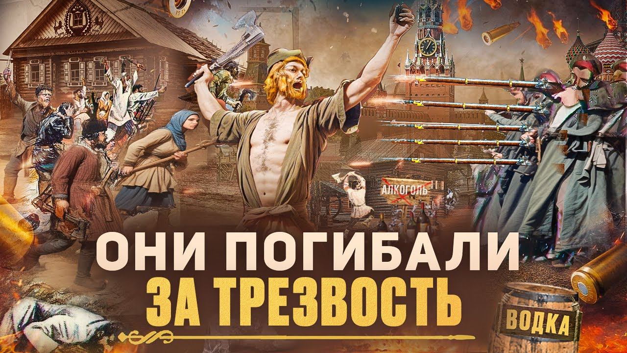 ЗАПРЕТНАЯ ИСТОРИЯ!!! АНТИАЛКОГОЛЬНЫЕ БУНТЫ в России 19 века. Хроника событий