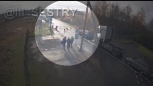 Видео, на котором предположительно запечатлен переход Ксении Собчак через границу Литвы