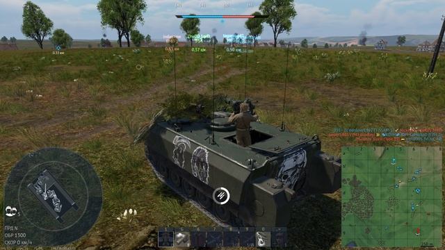 War Thunder, на что способен Китайский ПТУР с радио взрывателем.