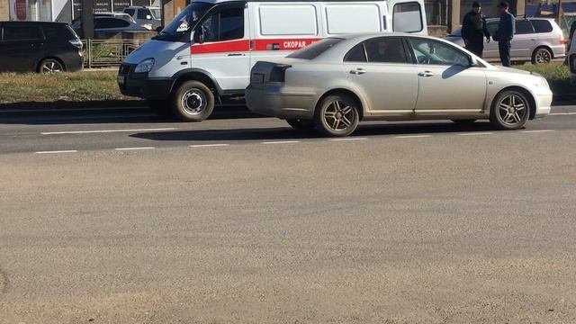 ДТП на Московском тракте Г.Усолье Сибирское. 1 пострадавший.