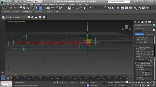 04. Setting up a Spline IK system for our Flexi rig and organizing the scene