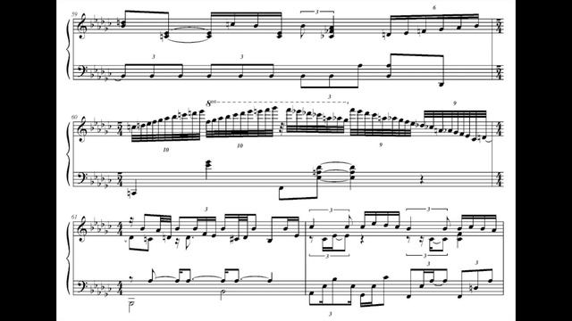 Michel Petrucciani  Round Midnight  Transcription