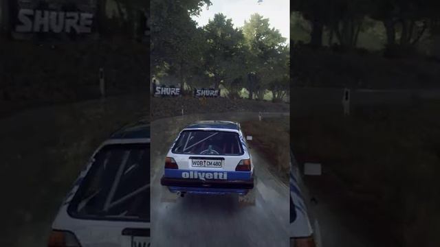 Идеальное скольжение по мокрому асфальту 😆 _ Dirt Rally 2.0 _ #Shortsс #Dirtrally