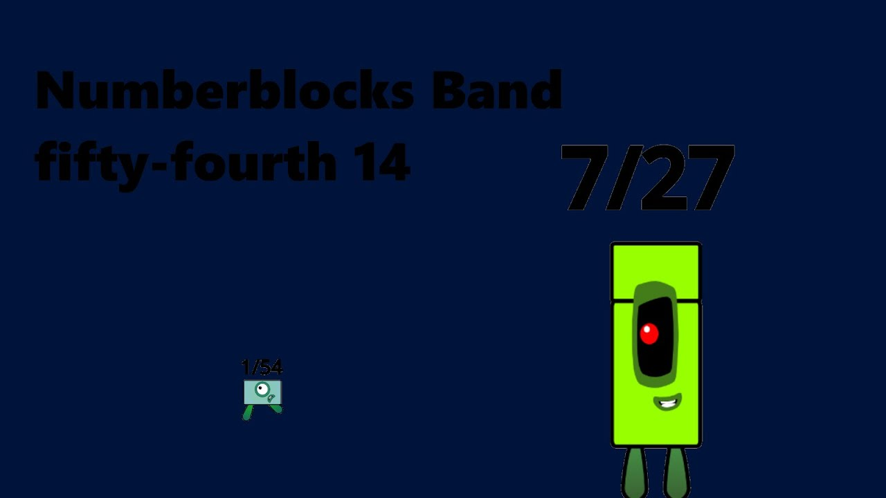 Numberblocks Band fifty-fourth 14