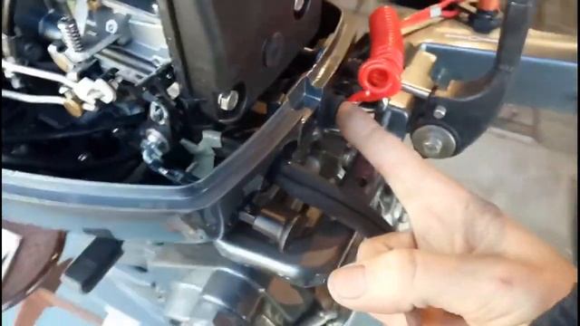 Подключение проводки электростартера ПЛМ SEA PRO 9.9 OTH.mp4