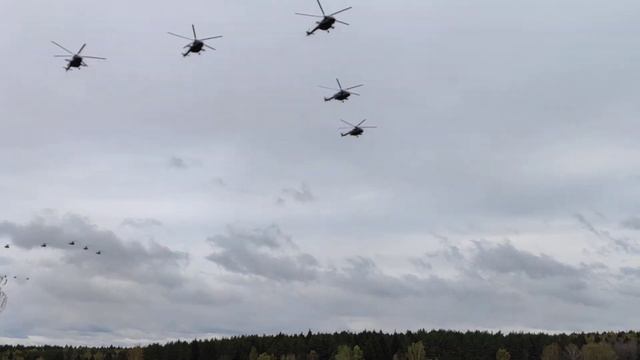 Воздушный парад. Дедовск