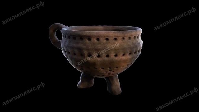 3D модель - Чорон из погребения