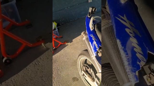 Honda Hornet 600 rev bomb end of trackday