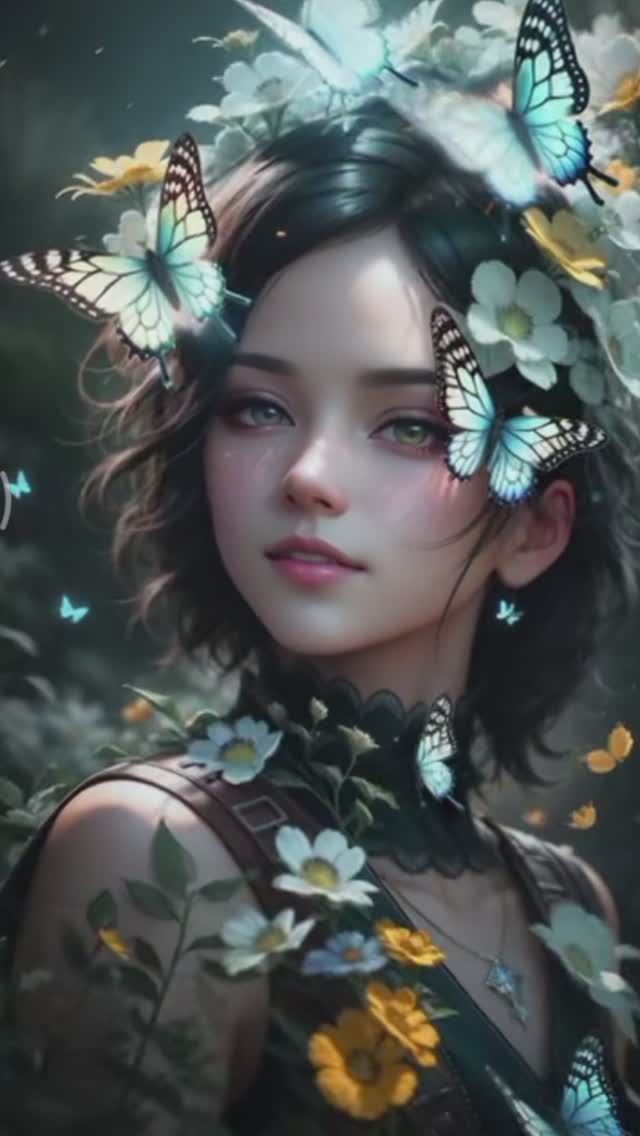 👁️ 🦋 Оптические иллюзии_Бабочки_HD