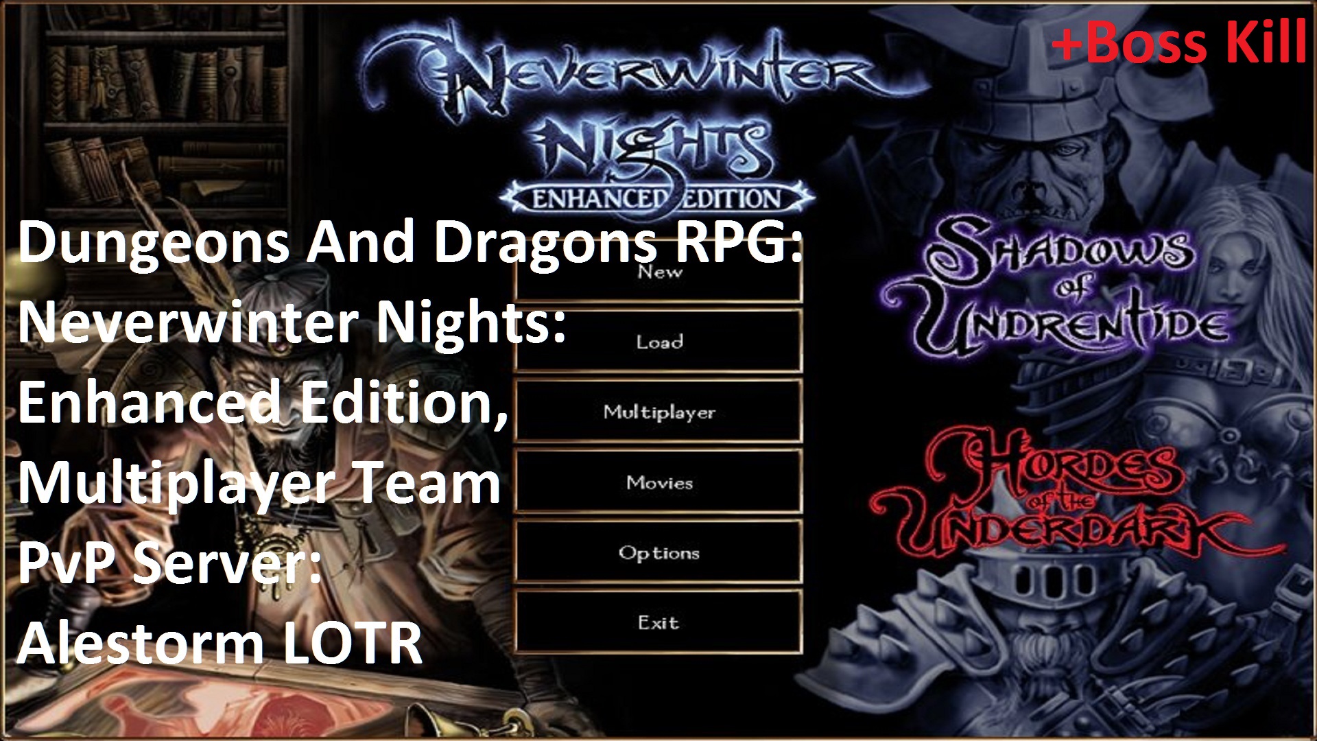 Stream19NWNTeamPvPServerAlestormLOTRBuild№11RaceHalfOrcClassesMonkSorcererRedDragonDisciple3(010923