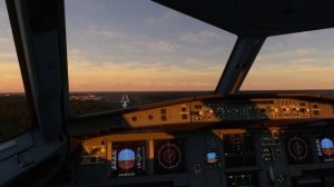 Microsoft Flight Simulator 2020. UUOO (Воронеж). Утренний заход на посадку. (Нашел в старых видео)