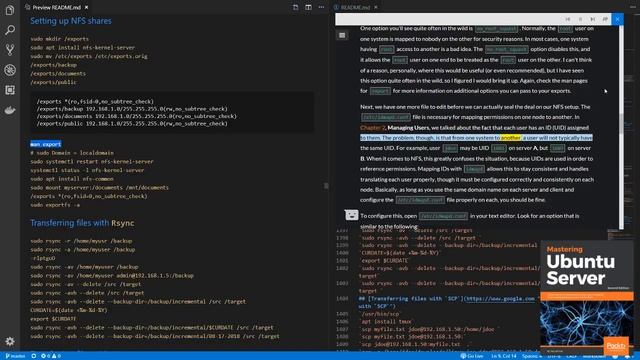 Mastering Ubuntu Server 18 | 04 | Ch 8 section 4 | [GitHub Repo](https://github | com/TurtleWolf ...