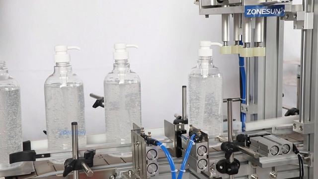 Линия розлива дезинфицирующего средства для рук