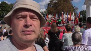 Я на фестивале смотрю танец. Фестиваль «Тургеневский бережок»