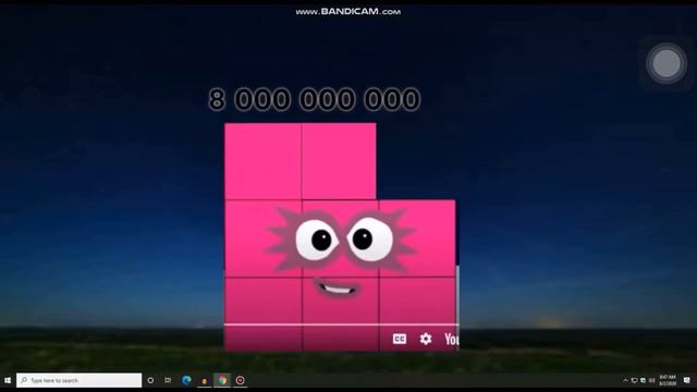 Numberblocks 1000 to 1 Quadrillion but in 2x faster with pitch change ...