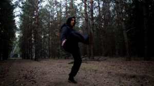 Самооборона и кунг фу - удар ногой изнутри