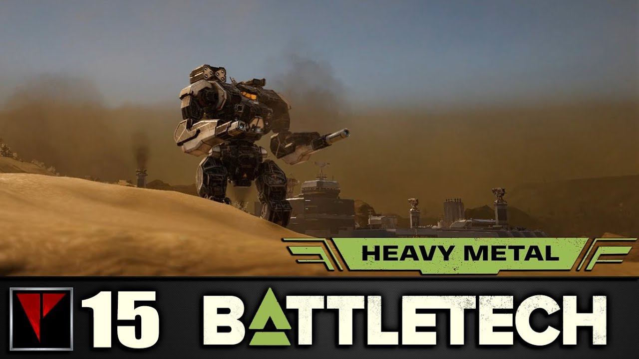 BATTLETECH Heavy Metal #15 - Базы в пустыне