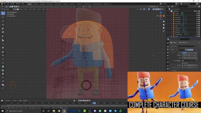 10 - Outro - Blender 3D Full 3D Character Easy Workflow