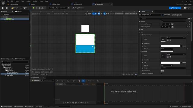 Unreal Engine 5 Tutorial -  Action RPG Part 8 Cooldown UI