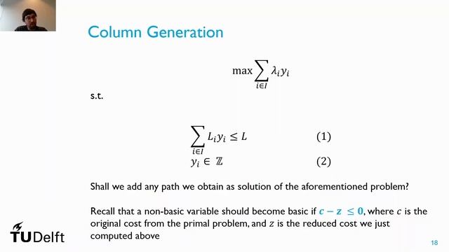 AE4423 Lect 8 The Cutting Stock Problem: a Column Generation solution ...