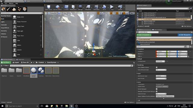 Unreal Engine 4 Tutorial - Quest System - Part 8 Completing Location Objectives
