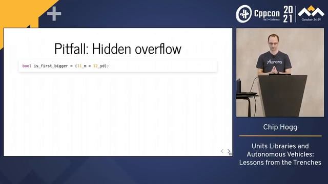 Units Libraries and Autonomous Vehicles_ Lessons from the Trenches - Chip Hogg - CppCon 2021