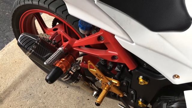 09 Kawasaki Ninja 250r White-Red | MODS – смотреть онлайн видео от ...