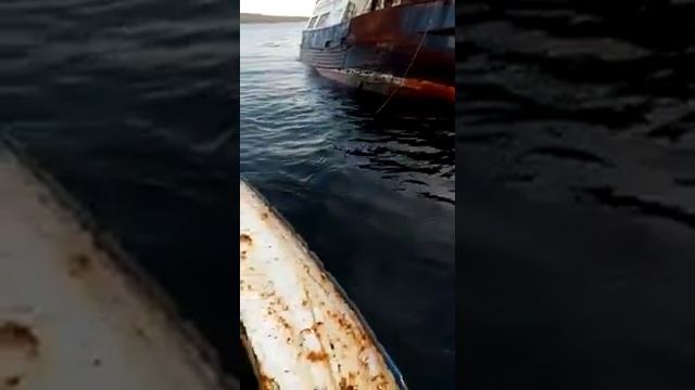 Последние минуты жизни судна