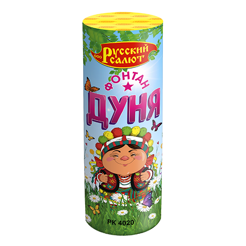Фонтан Дуня РК4020 Русский салют | Пиромаркет