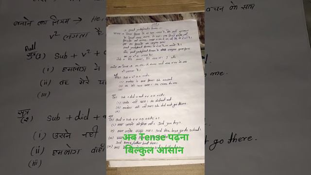 #Past_Indefinite #tense #English#grammar#shortvideo#video
