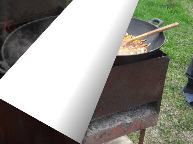 ПЛОВ на свежем воздухе!#рецепты#блюда#плов