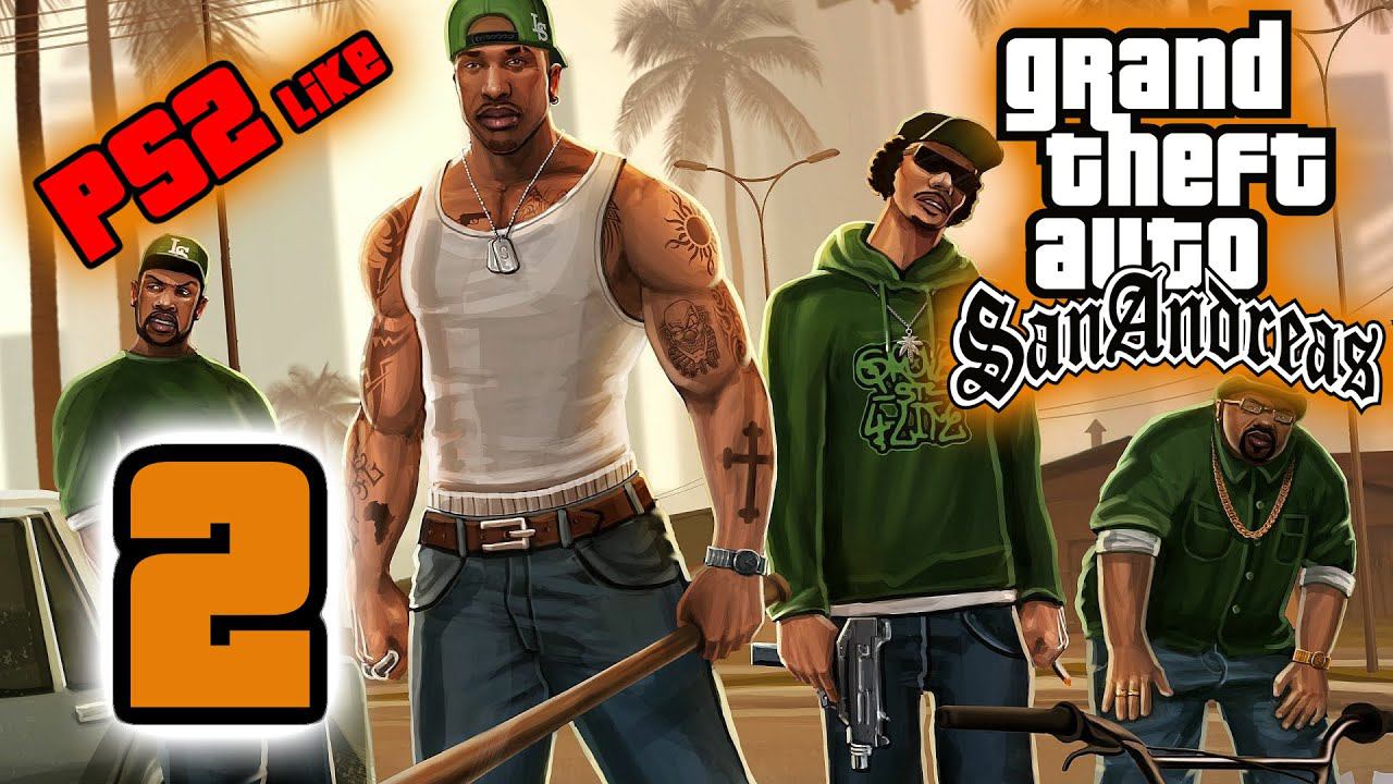 Grand Thteft Auto: San Andreas  | PS2 like  |  QHD  |  #2