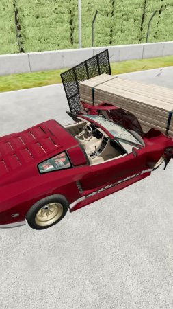 Obstacle on the road #12.2 #shorts#beamng #beamng_drive #beamng_drive_mods #beamng_mod