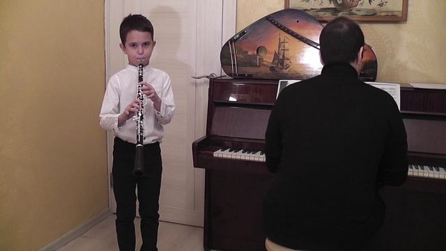 Иван Андреев 8 лет Гобой (1 год обучения) 2 кл. С. Абрамова - Таджикский танец 2021 г.