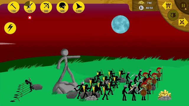 сражение против копьетонов это жесть