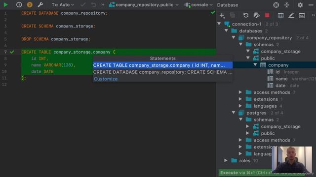 SQL 5. Создание таблиц