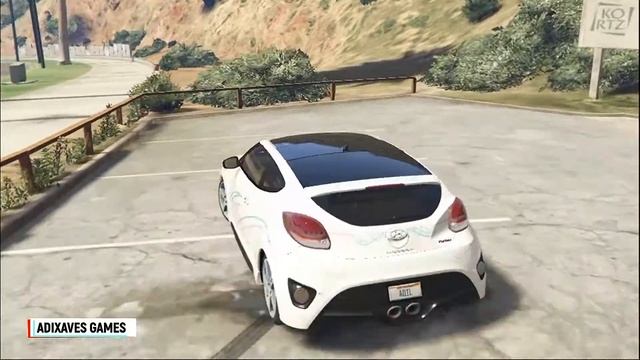 Hyundai Veloster Turbo 2012 | GTA V Real Life Mods | Vehicle TestDrive ...