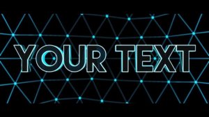 WireFrame Intro Template [Element 3D]