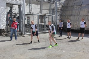 Сдача нормативов ГТО в учреждениях УФСИН России по Тюменской области. Передача законный интерес
