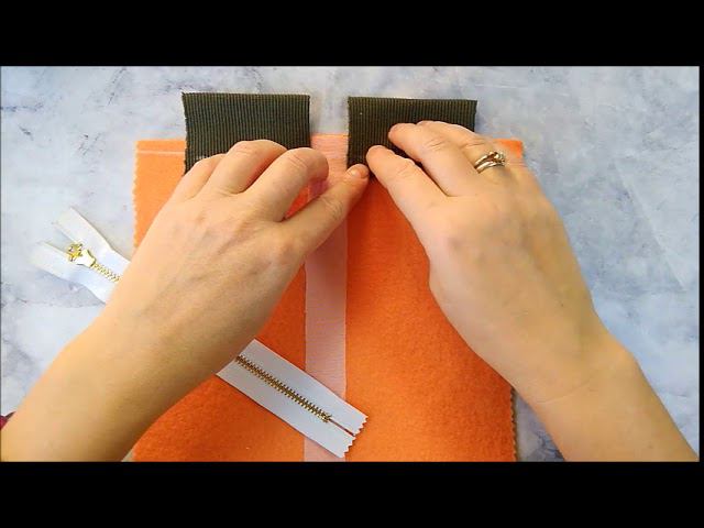 Подготовка к втачиванию воротника трикотажного платья