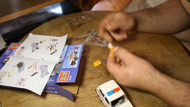 Сборка ВАЗ 2121 НИВА. Аналог конструктора ЛЕГО (сентябрь 2023)