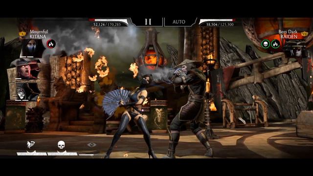 Mortal Kombat Mobile Boss Battle Dark Raiden ( 2K 60FPS ) - смотреть ...