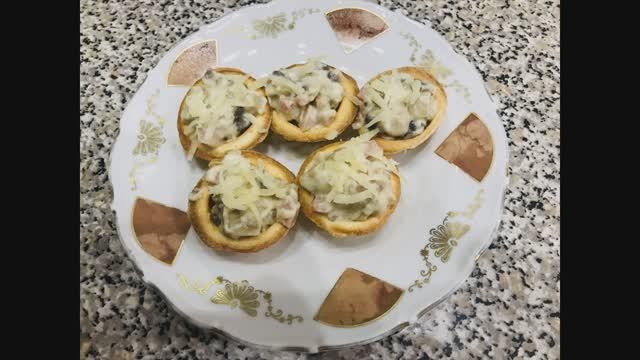 Закусон на Новогодний стол?❄️Начинка для тарталеток?