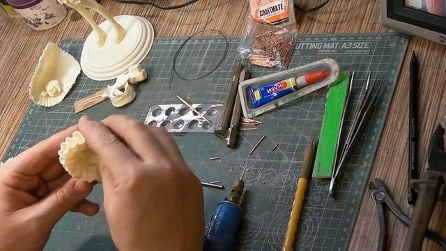 Сборка куклы GK ( Garage kits) Установка штивтов