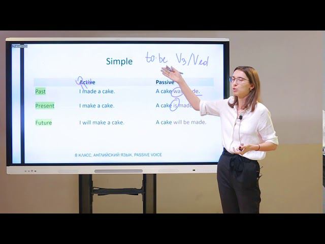 8 класс. Английский язык. Passive voise