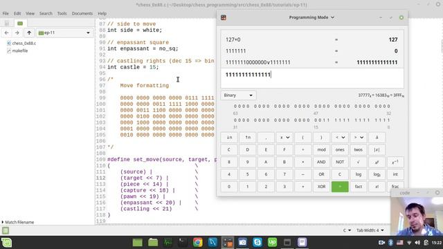 11_How to ENCODE & DECODE chess moves as INTEGERS to speed up chess engine PERFORMANCE