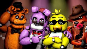 FNAF 1 КАК В СТАРЫЕ ДОБРЫЕ ГДЕ ТО ЧАСИК