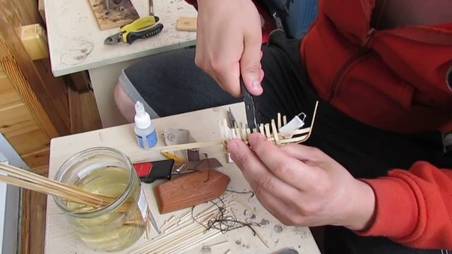 Модель шлюпки своими руками. Часть 3.