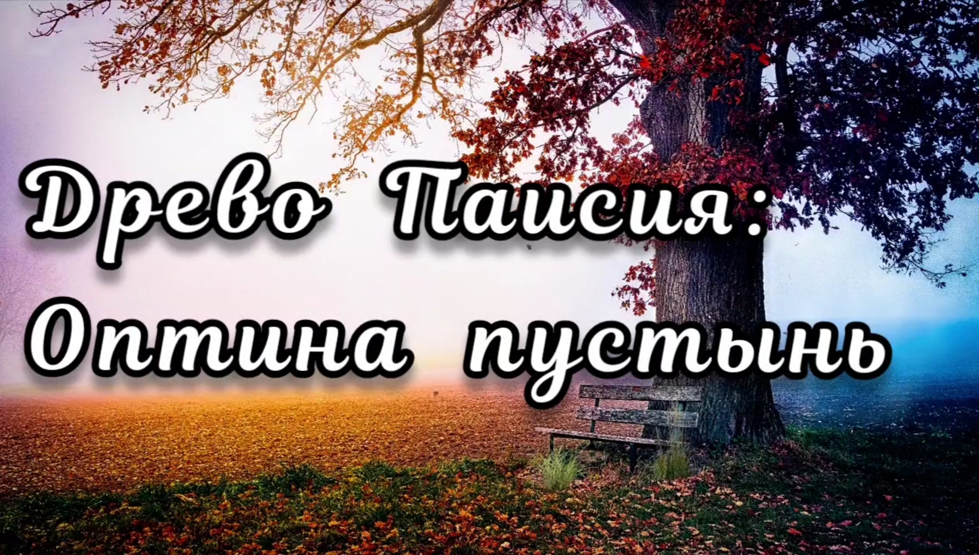 Древо Паисия (Величковский) . Часть 4_ Оптина пустынь; Заключение